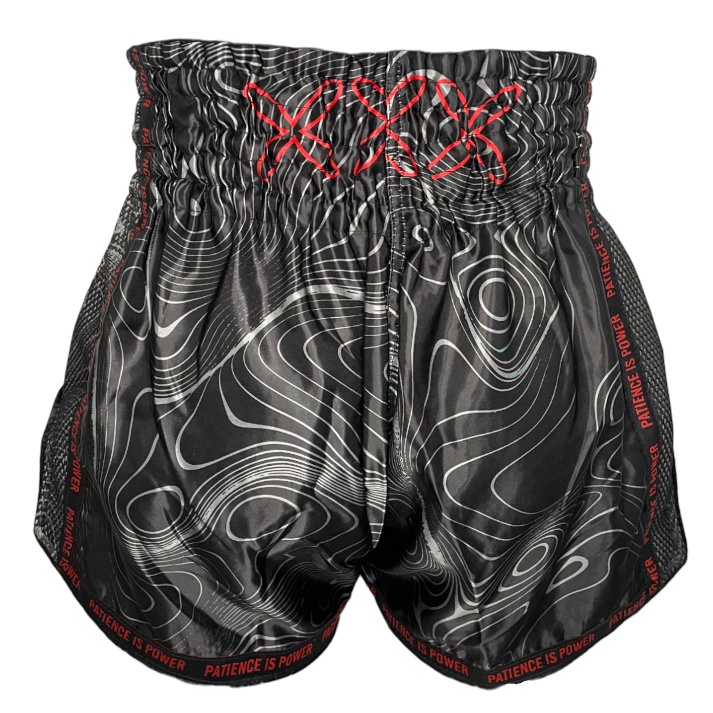 MUAY THAI MODE Shorts | Black Muay Thai Shorts | GYM NASTY
